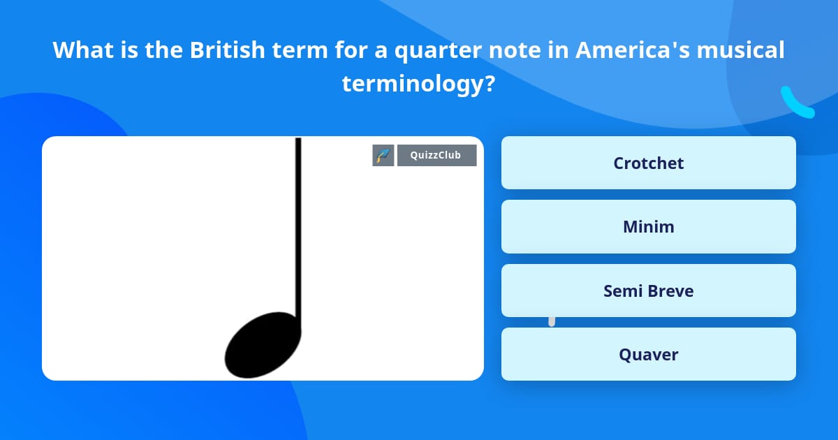 What is the British term for a... | Trivia Questions | QuizzClub