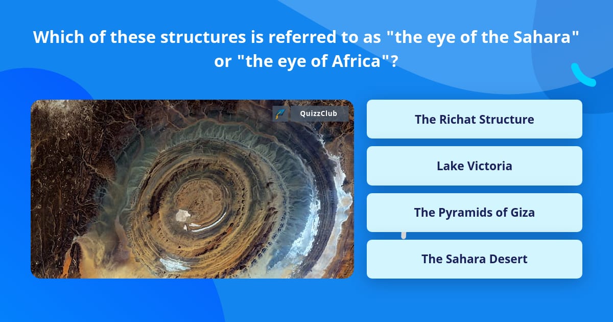 Which of these structures is... | Trivia Answers | QuizzClub