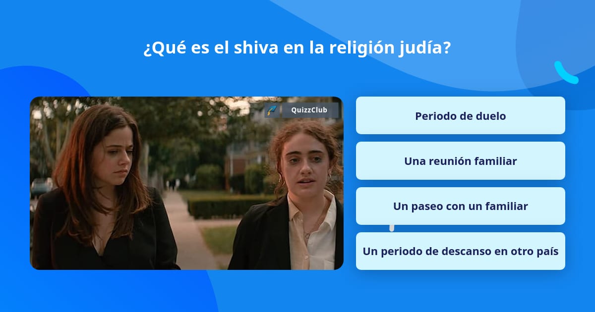 ¿Qué es el shiva en la religión judía? | Las Preguntas Trivia