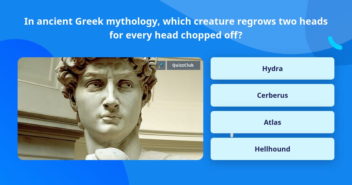 In ancient Greek mythology, which... | Trivia Questions | QuizzClub
