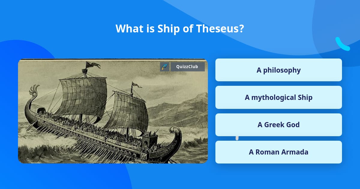 What is Ship of Theseus? | Trivia Questions | QuizzClub