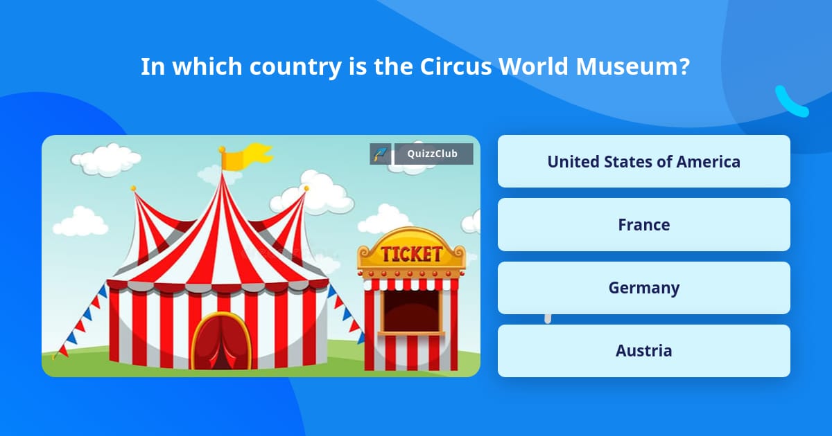 In which country is the Circus World... | Trivia Answers | QuizzClub