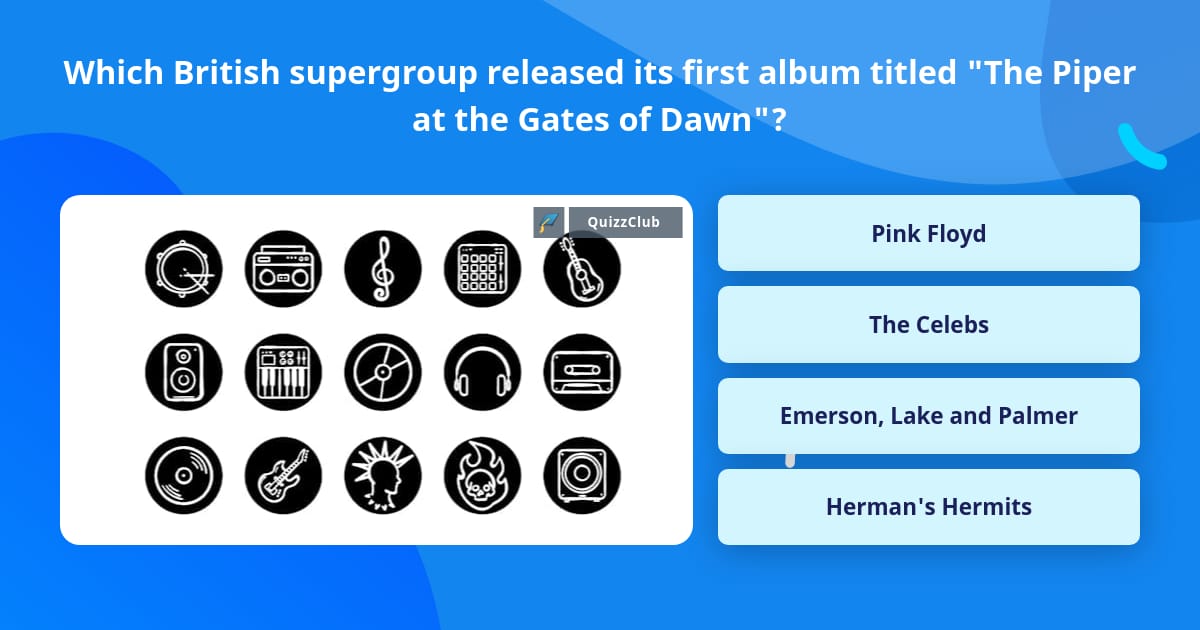 Which British supergroup released... | Trivia Answers | QuizzClub