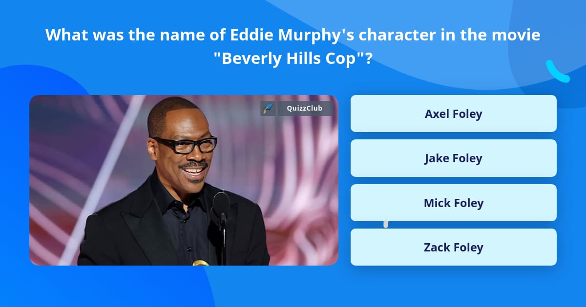 What was the name of Eddie Murphy's... | Trivia Answers | QuizzClub