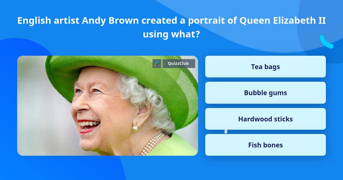 English artist Andy Brown created a... | Trivia Questions | QuizzClub