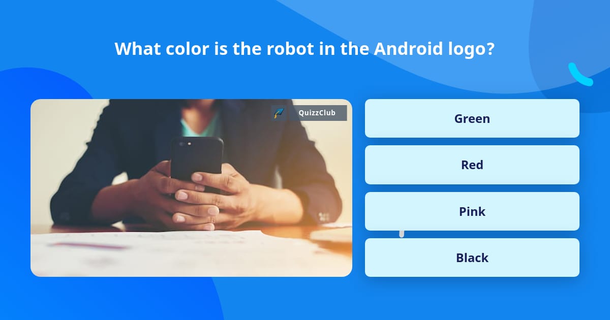 What color is the robot in the... | Trivia Answers | QuizzClub