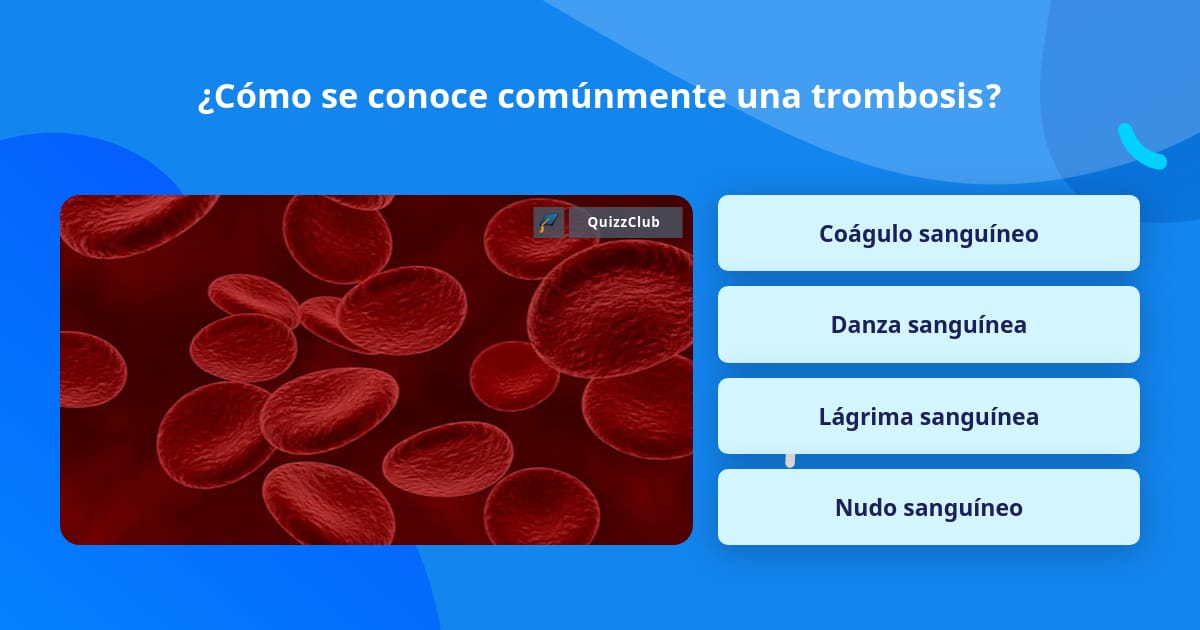 ¿Cómo se conoce comúnmente una... | La respuesta de Trivia | QuizzClub
