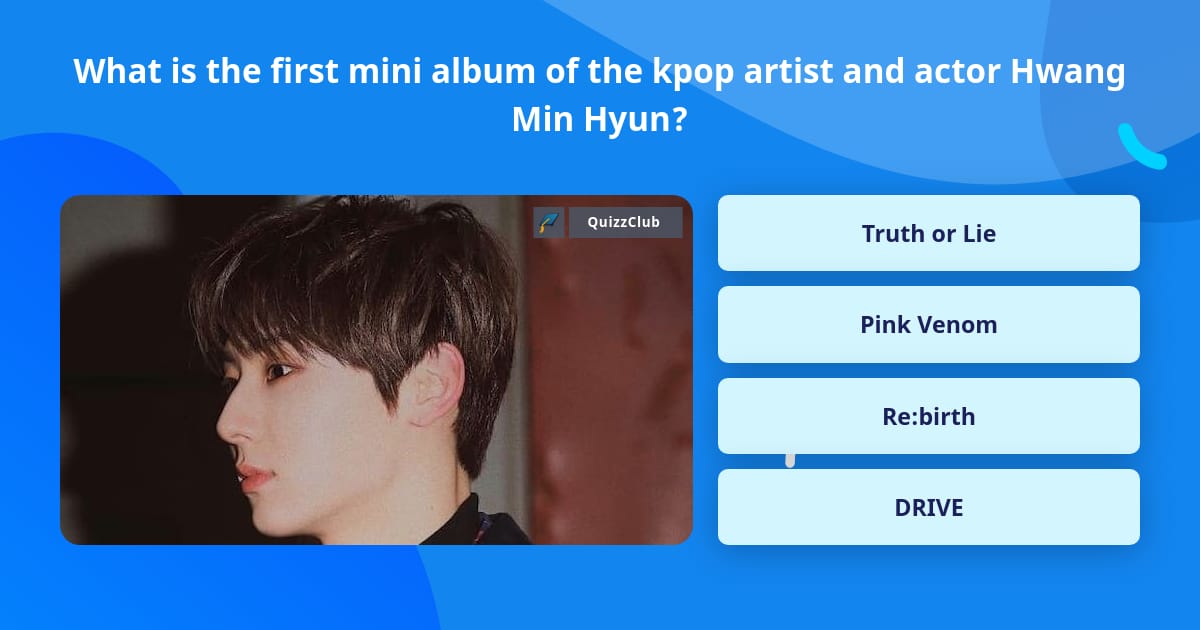 What is the first mini album of the... | Trivia Questions | QuizzClub