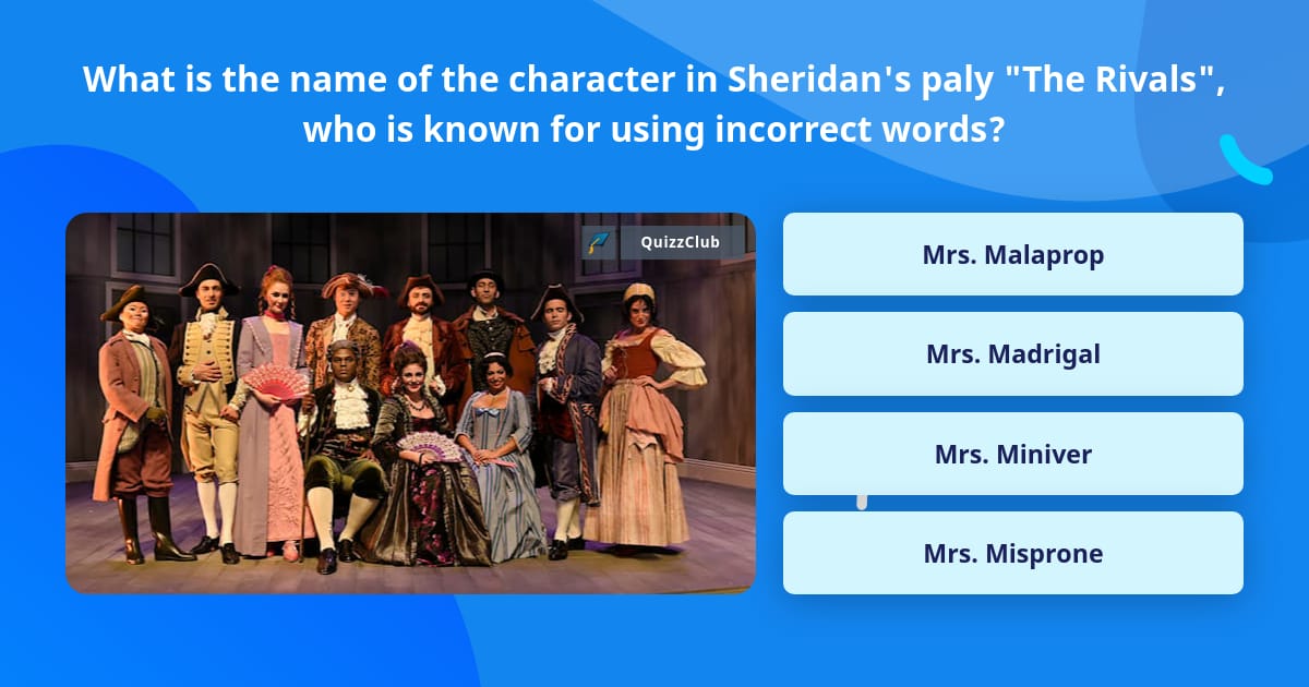 What is the name of the character in... | Trivia Questions | QuizzClub