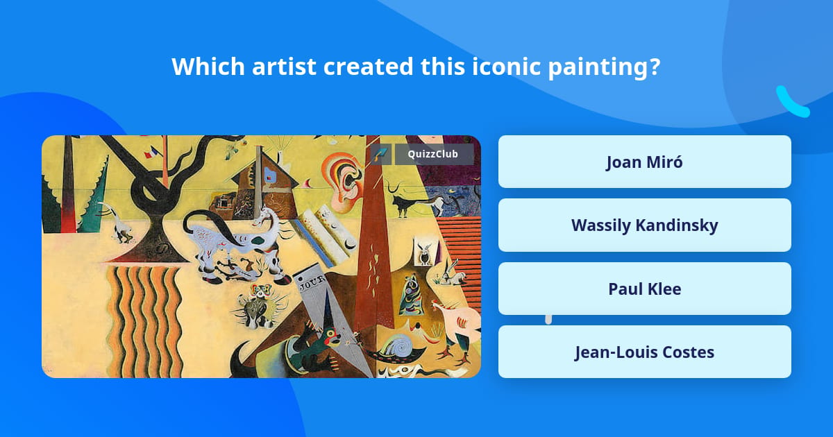 Which artist created this iconic... | Trivia Answers | QuizzClub