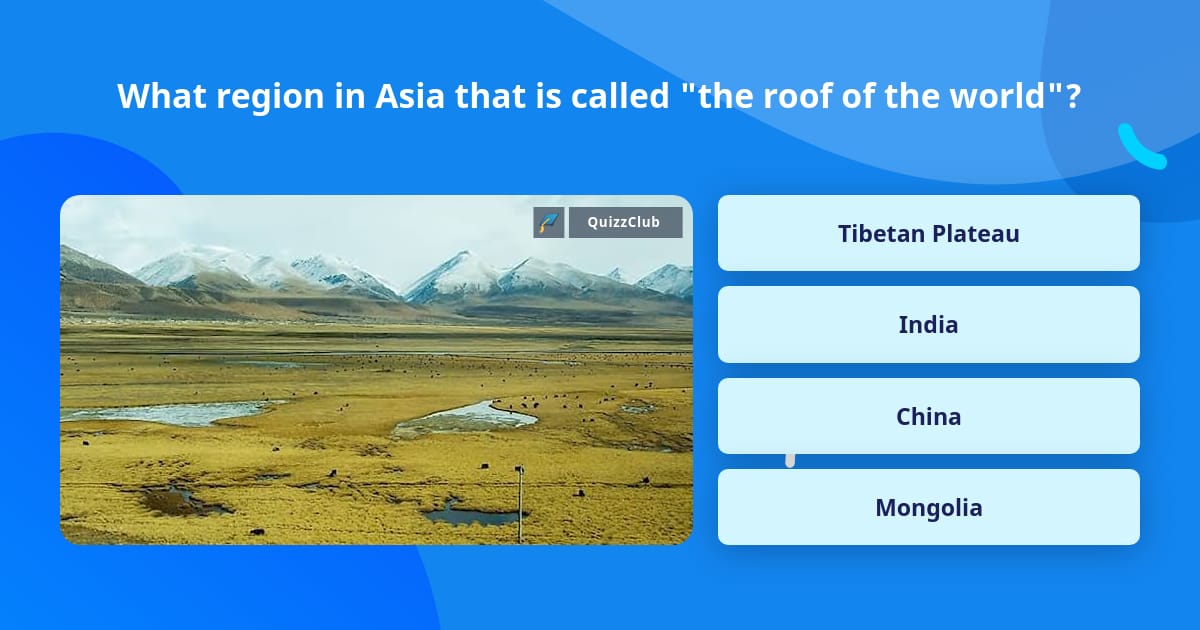 What region in Asia that is called... | Trivia Answers | QuizzClub