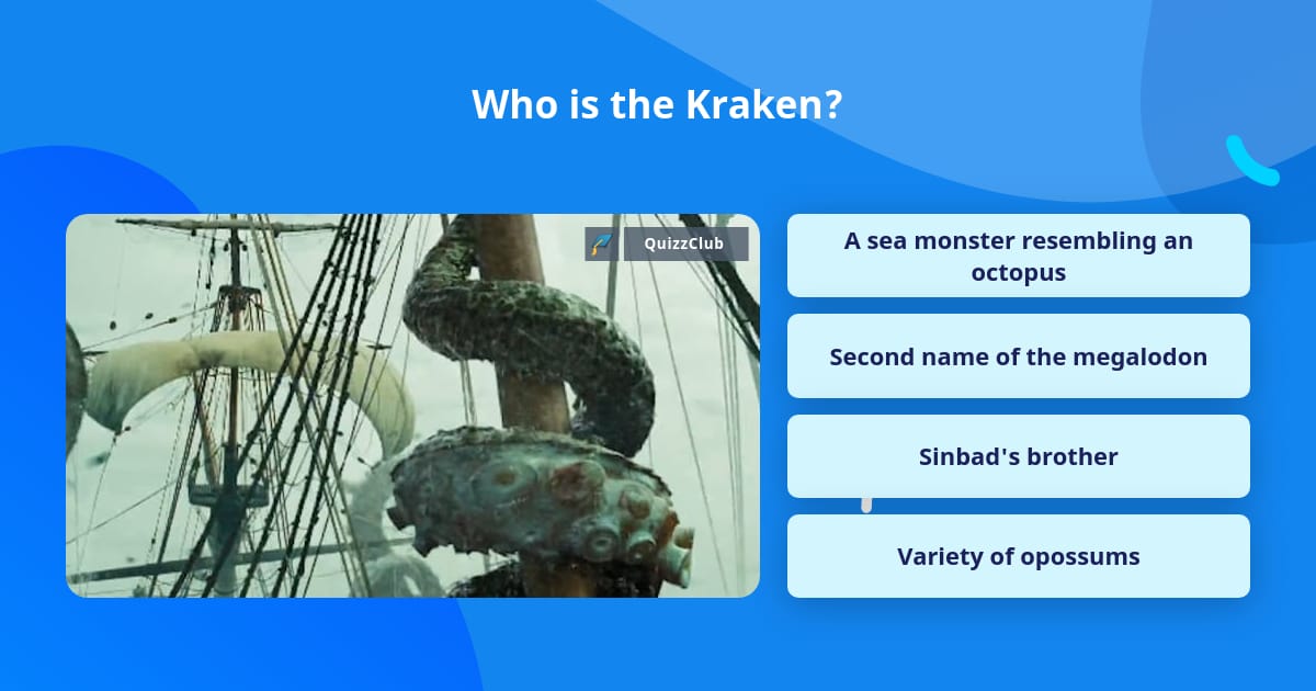Who is the Kraken? | Trivia Questions | QuizzClub