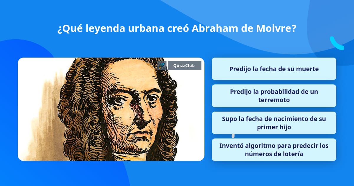 ¿Qué leyenda urbana creó Abraham de... | Las Preguntas Trivia