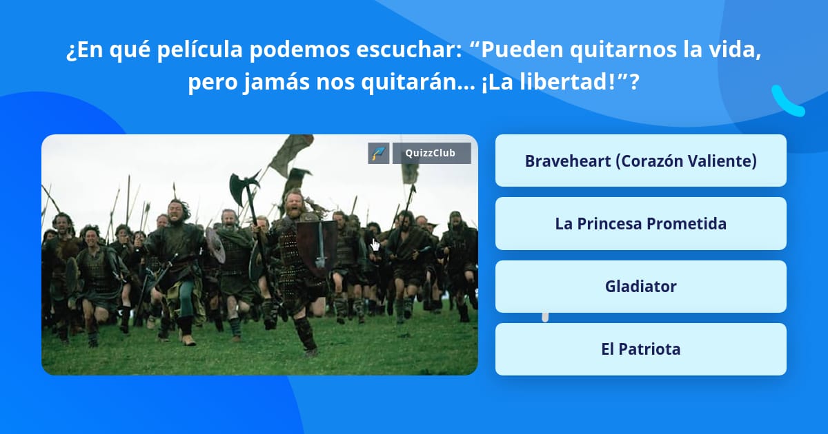¿En qué película podemos escuchar:... | Las Preguntas Trivia