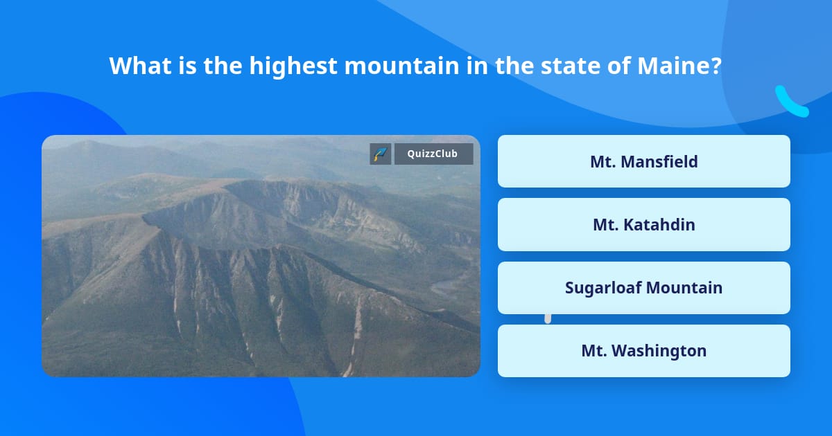 What is the highest mountain in the... | Trivia Answers | QuizzClub