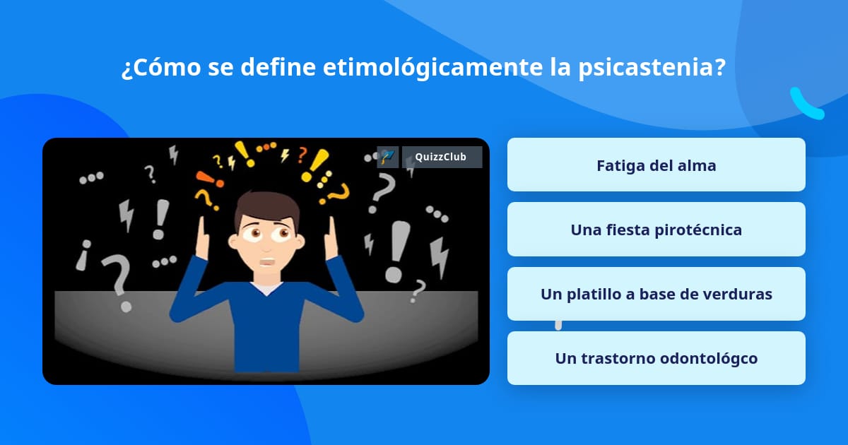 ¿Cómo se define etimológicamente la... | Las Preguntas Trivia