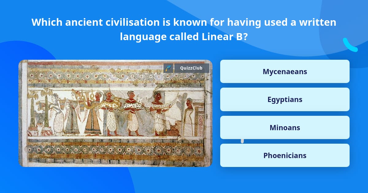 Which ancient civilisation is known... | Trivia Answers | QuizzClub