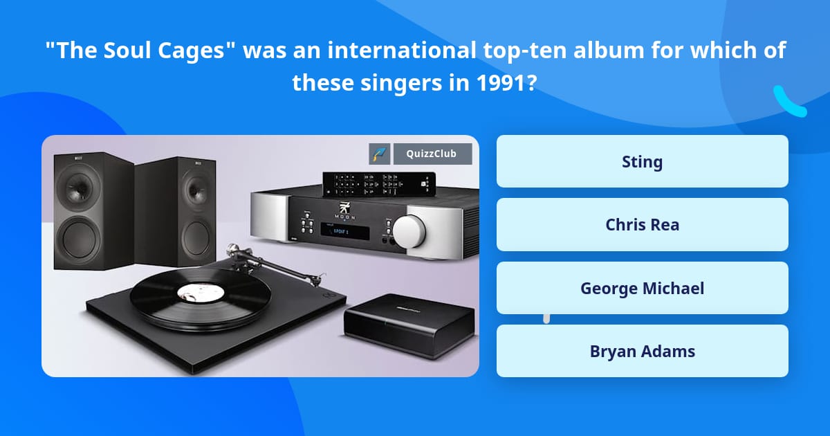 "The Soul Cages" was an... | Trivia Questions | QuizzClub